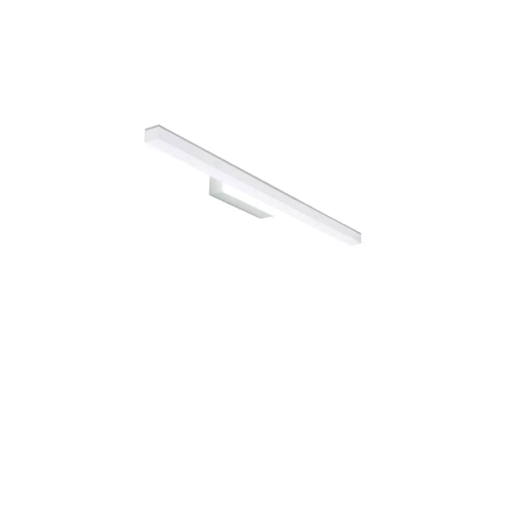 Applique Moderna Ruler Metallo Bianco Led 18W
